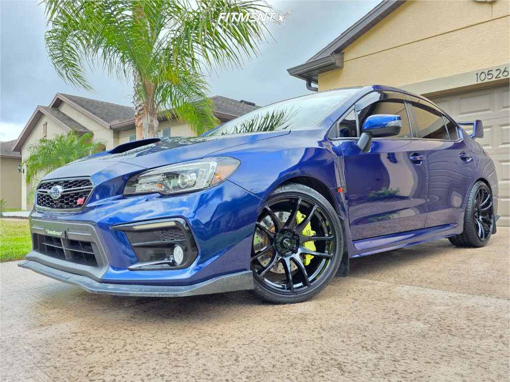 2021 Subaru WRX STI Limited with 19x9.5 Vors Tr4 and Kumho 245x35 on Stock Suspension | 3260992 ...