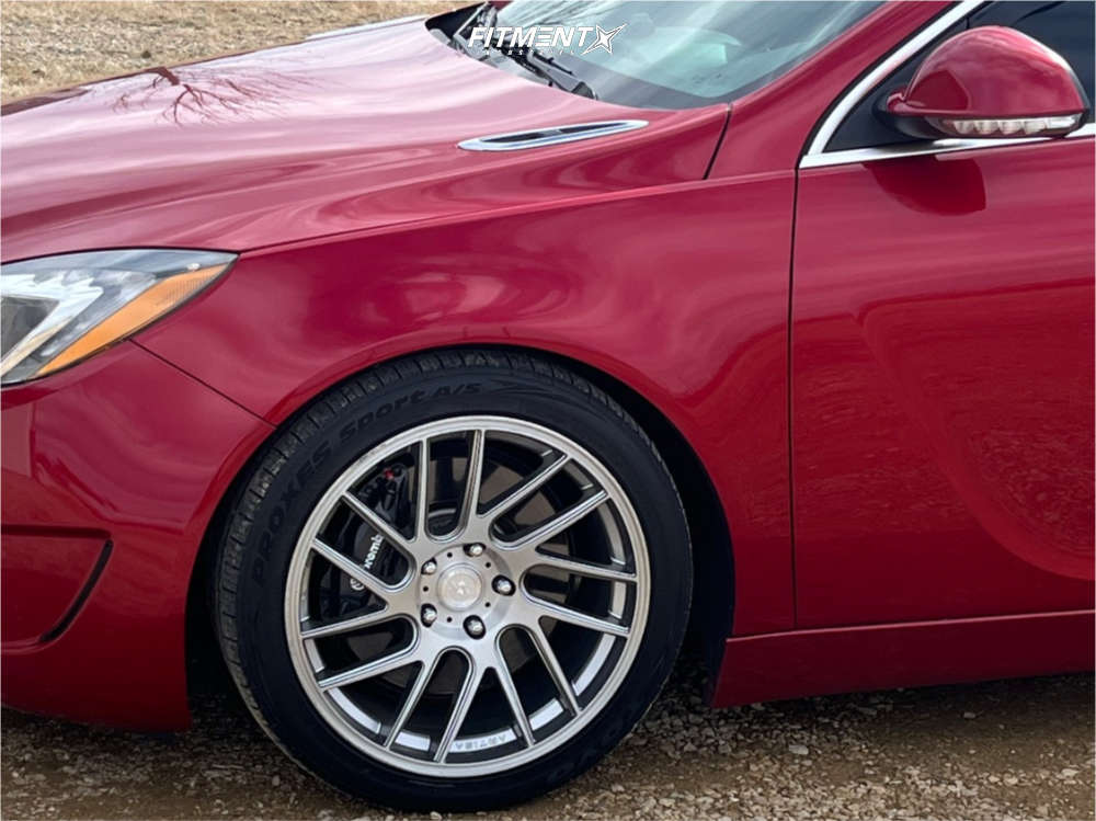 2013 Buick Regal GS with 19x9.5 Anovia Elder and Toyo Tires 255x40 on ...