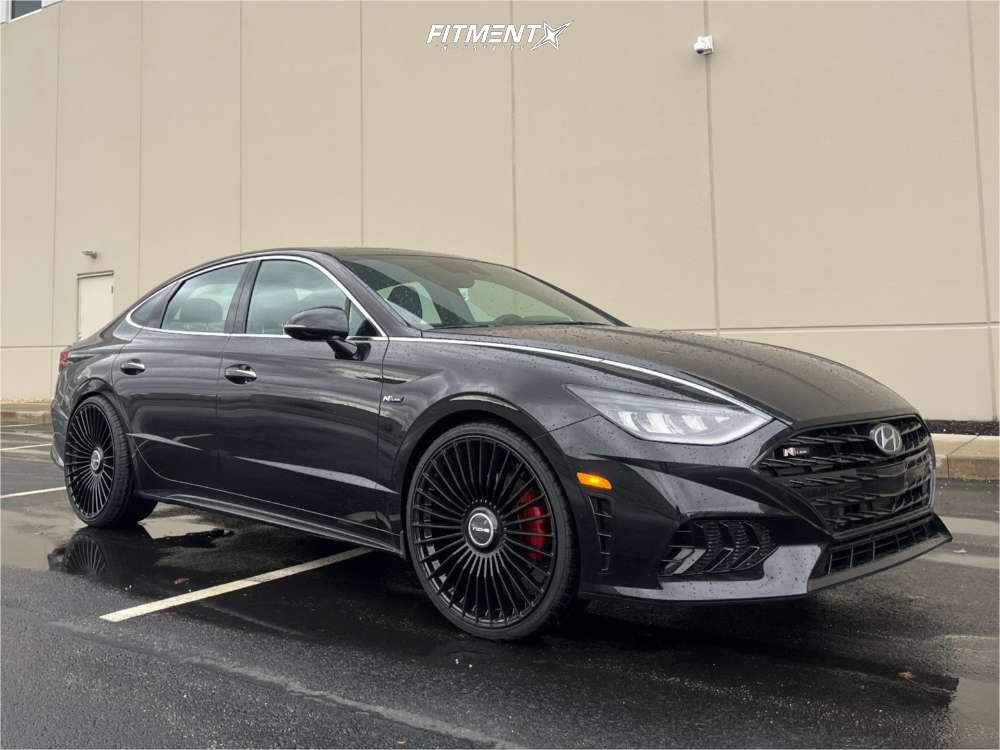 2022 Hyundai Sonata N Line with 22x9 Niche Serene and Lexani 245x30 on ...