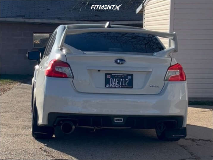 2016 Subaru WRX Premium with 18x9.5 ESR Cs15 and Continental 245x40 on ...