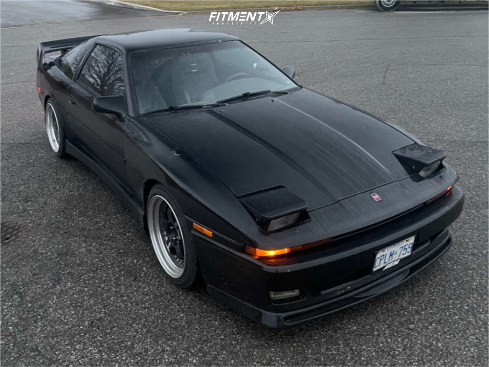 1987 Toyota Supra Turbo with 18x9.5 Work Meister S1 3p and Uniroyal ...