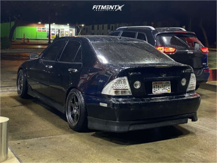 2004 Lexus IS300 Base with 18x9.5 Aodhan Ah08 and Nitto 225x40 on ...
