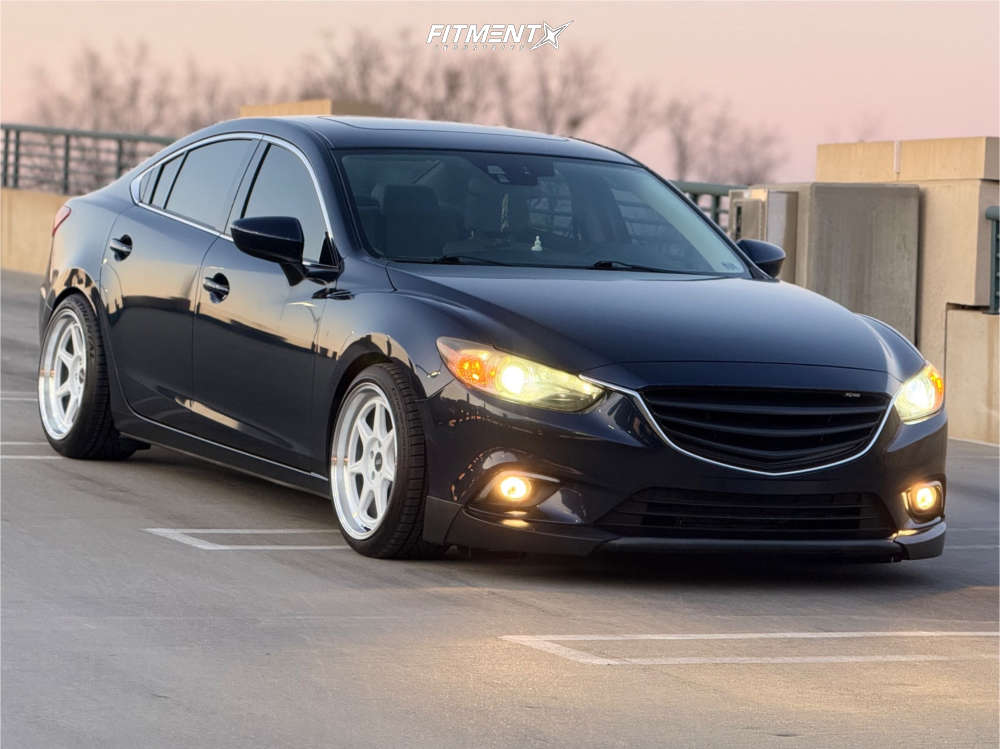 2015 Mazda 6 Grand Touring with 18x9.5 ESR Cr7 and Continental 245x35 ...