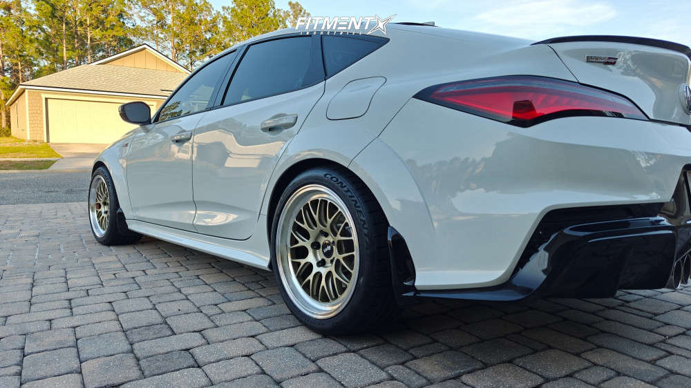 2024 Acura Integra Type S with 18x10 Apex Ml-10rt and Continental ...