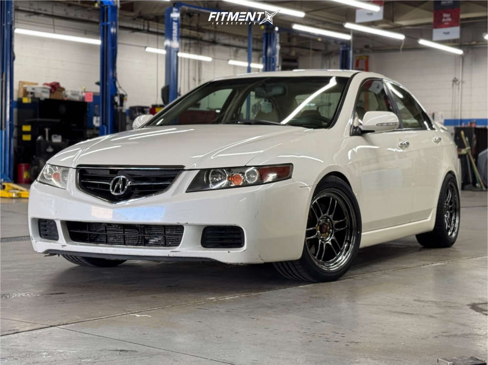 2004 Acura TSX Base with 17x9 Enkei Rpf1 and Sumitomo 255x40 on ...