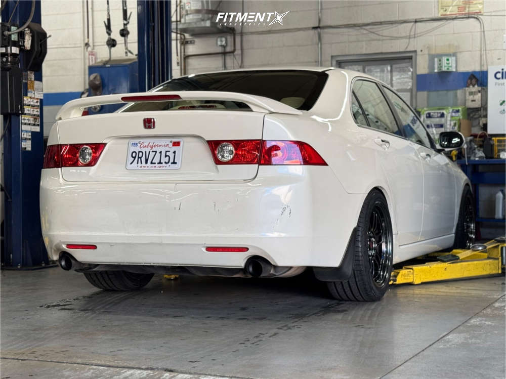 2004 Acura TSX Base with 17x9 Enkei Rpf1 and Sumitomo 255x40 on ...