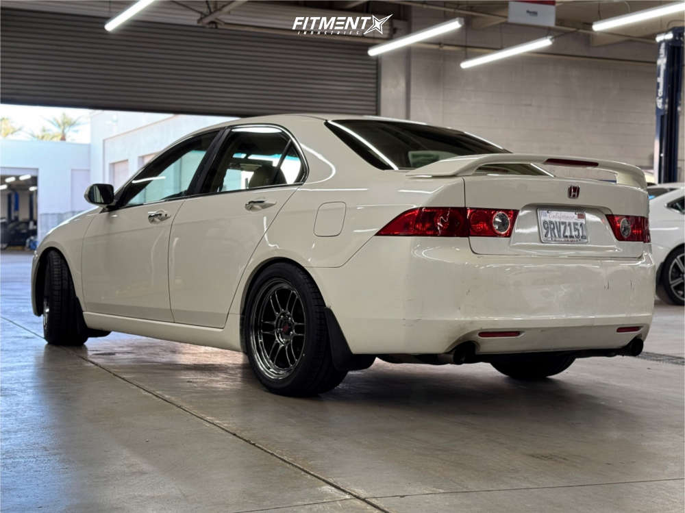 2004 Acura TSX Base with 17x9 Enkei Rpf1 and Sumitomo 255x40 on ...