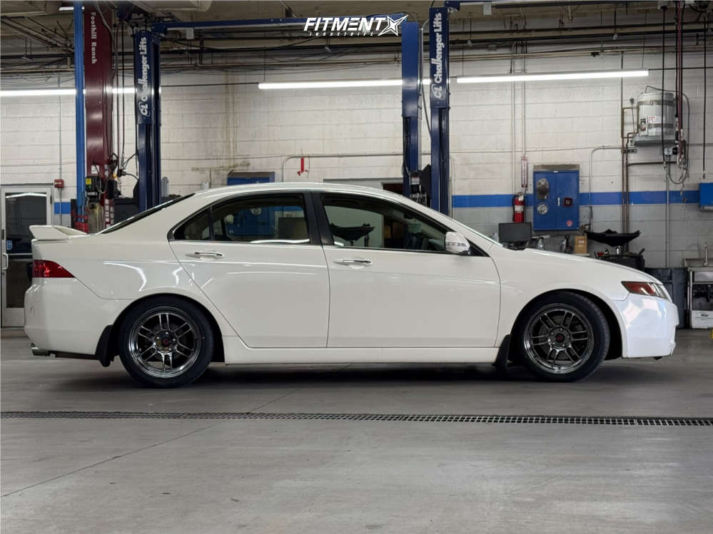 2004 Acura TSX Base with 17x9 Enkei Rpf1 and Sumitomo 255x40 on ...