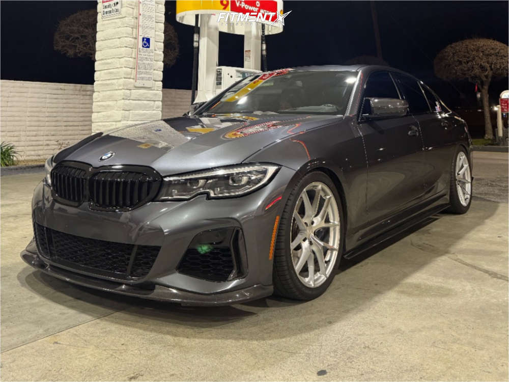 2021 BMW M340i Base with 19x8.5 Aodhan Aff7 and Falken 255x35 on Coilovers | 3267222 | Fitment ...