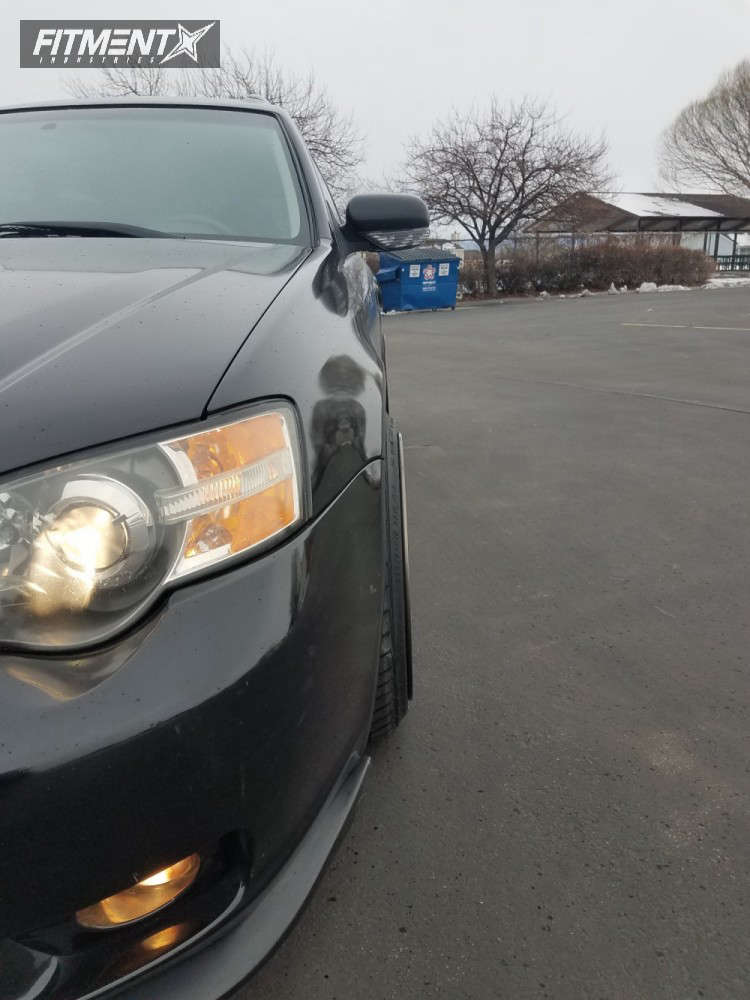 2005 Subaru Legacy GT with 18x9.5 ESR Sr08 and Ohtsu 225x40 on Lowering ...
