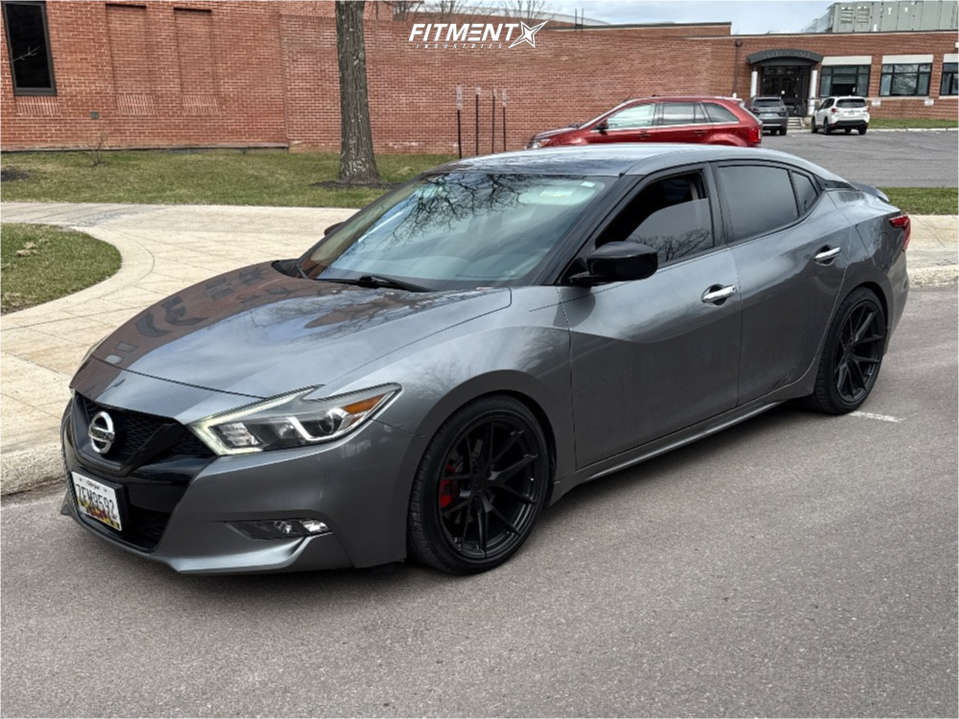 2016 Nissan Maxima S with 19x9.5 Aodhan Aff7 and Radar 245x40 on ...