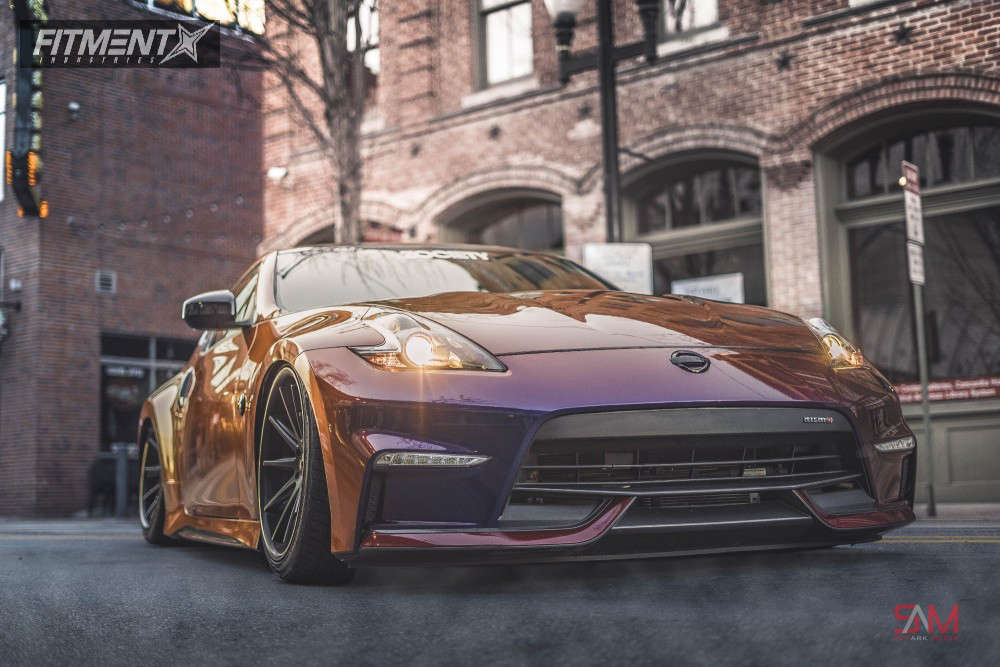 2016 Nissan 370Z Nismo with 20x10 Rohana Rc10 and Achilles 275x30 on ...