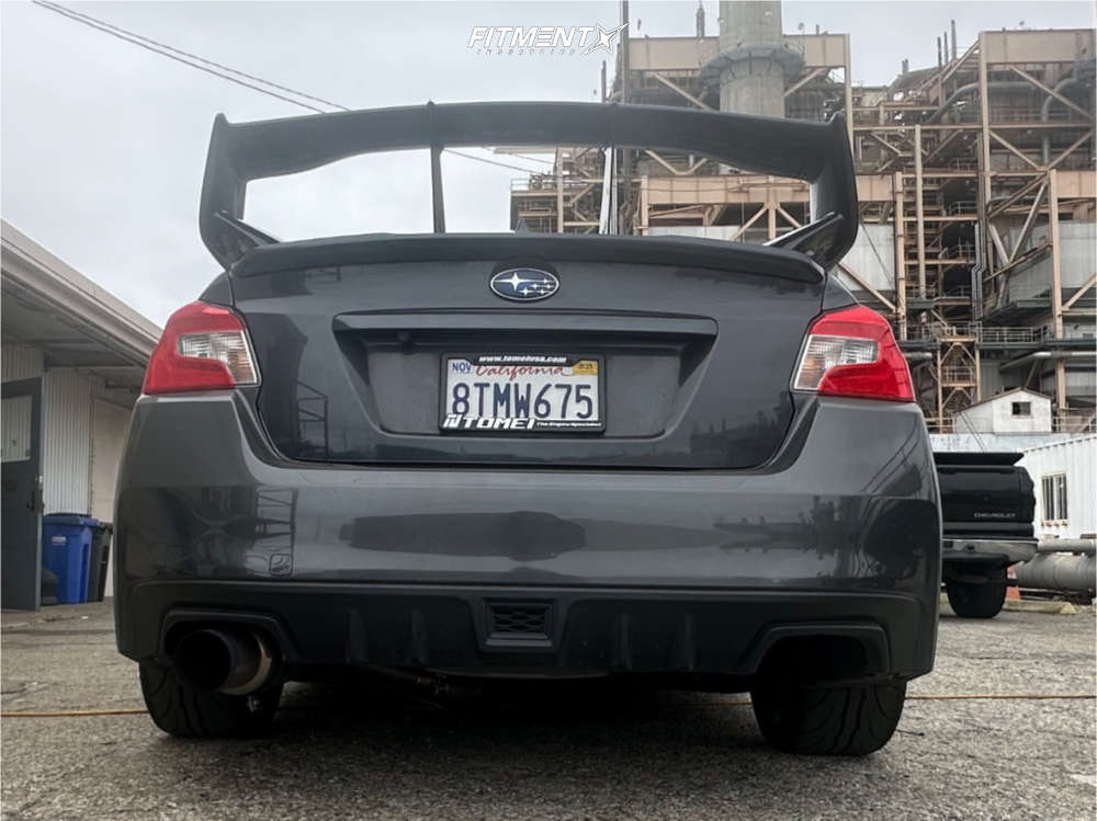 2020 Subaru WRX Base with 18x9.5 Aodhan Ah08 and Federal 255x35 on ...