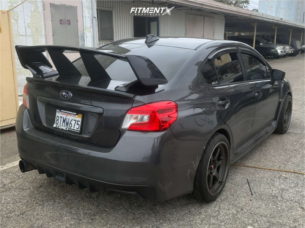 2020 Subaru WRX Base with 18x9.5 Aodhan Ah08 and Federal 255x35 on ...