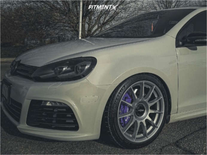 2012 Volkswagen Golf R Base with 18x8.5 Rotiform Dtm and Michelin ...