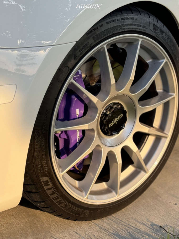 2012 Volkswagen Golf R Base with 18x8.5 Rotiform Dtm and Michelin ...