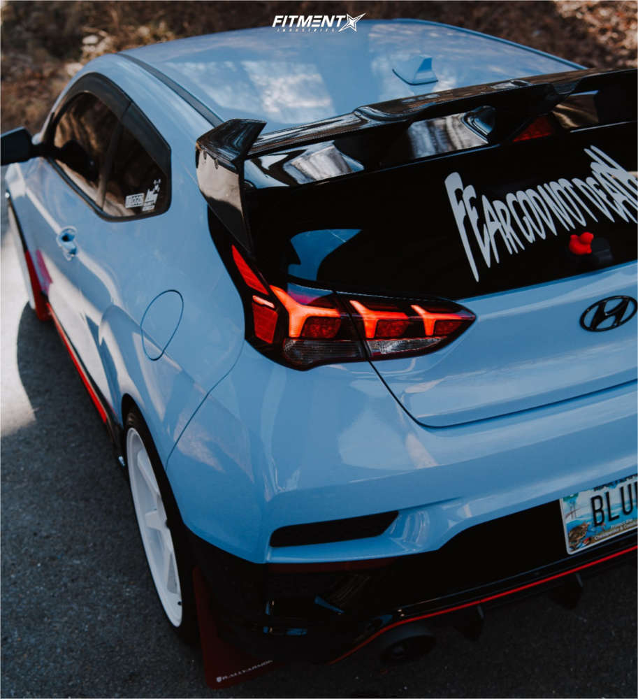 2020 Hyundai Veloster N Base with 19x8.5 Vors Tr37 and Michelin 235x35 ...