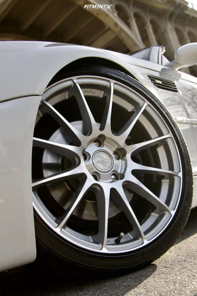 2006 BMW M3 Base with 19x8.5 MRR Gf6 and Goodyear 245x35 on Air ...