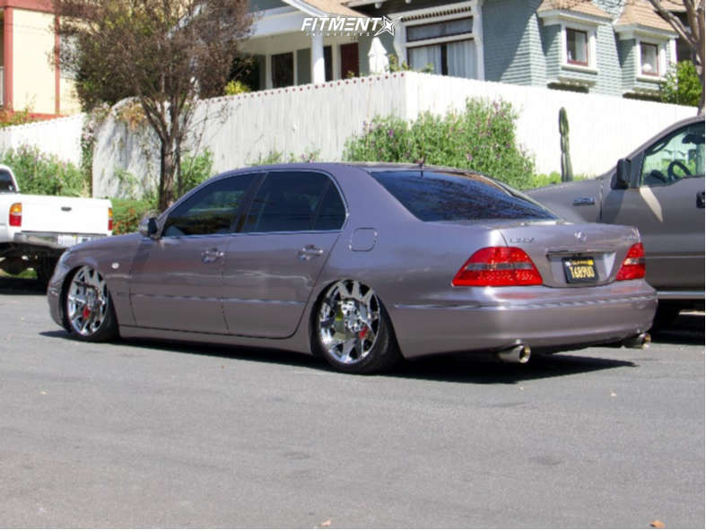 2001 Lexus LS430 Base with 20x9.5 MRR Hr3 and Accelera 225x30 on Air ...