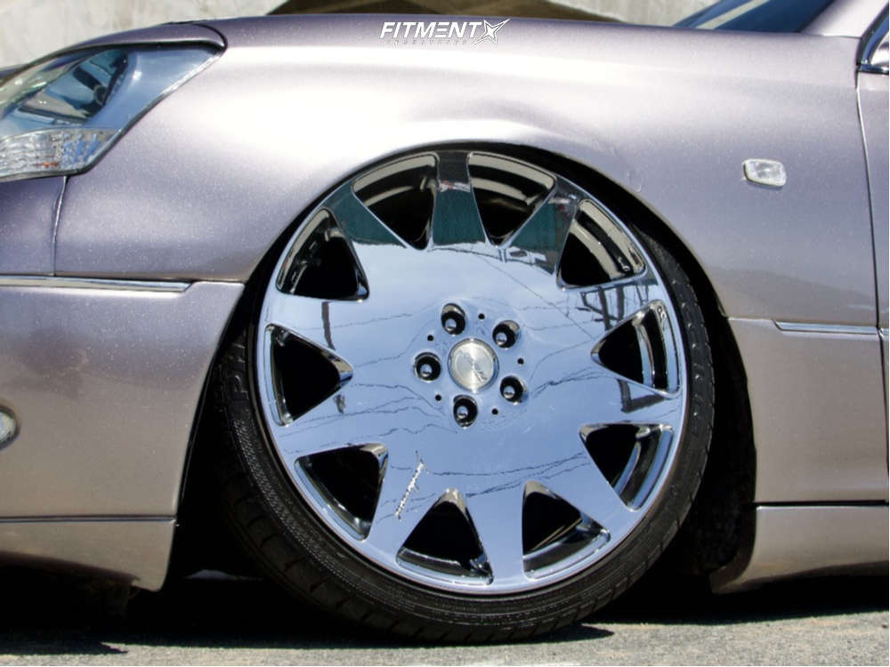 2001 Lexus LS430 Base with 20x9.5 MRR Hr3 and Accelera 225x30 on Air ...