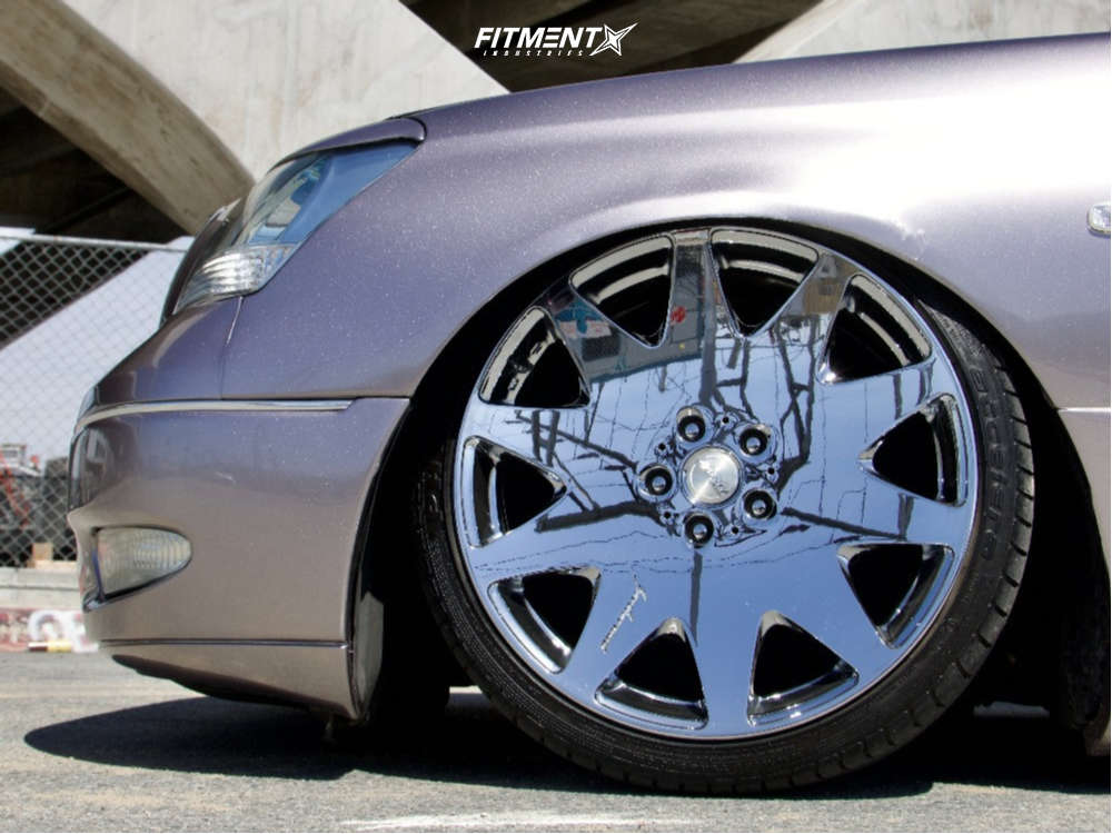 2001 Lexus LS430 Base with 20x9.5 MRR Hr3 and Accelera 225x30 on Air ...