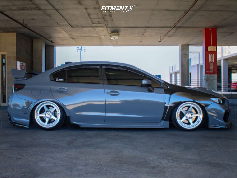 2017 Subaru WRX Premium with 18x9.5 Aodhan Ds05 and Lionhart 215x40 on ...