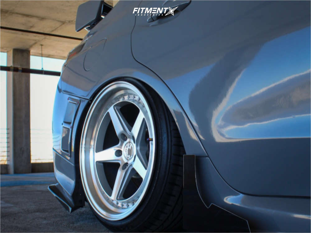 2017 Subaru WRX Premium with 18x9.5 Aodhan Ds05 and Lionhart 215x40 on ...