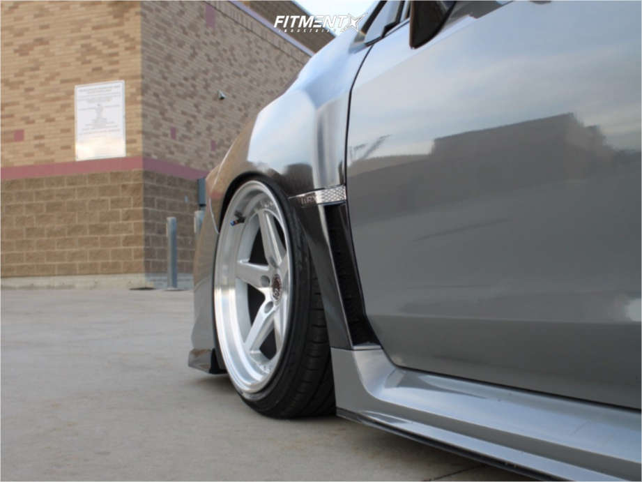 2017 Subaru WRX Premium with 18x9.5 Aodhan Ds05 and Lionhart 215x40 on ...