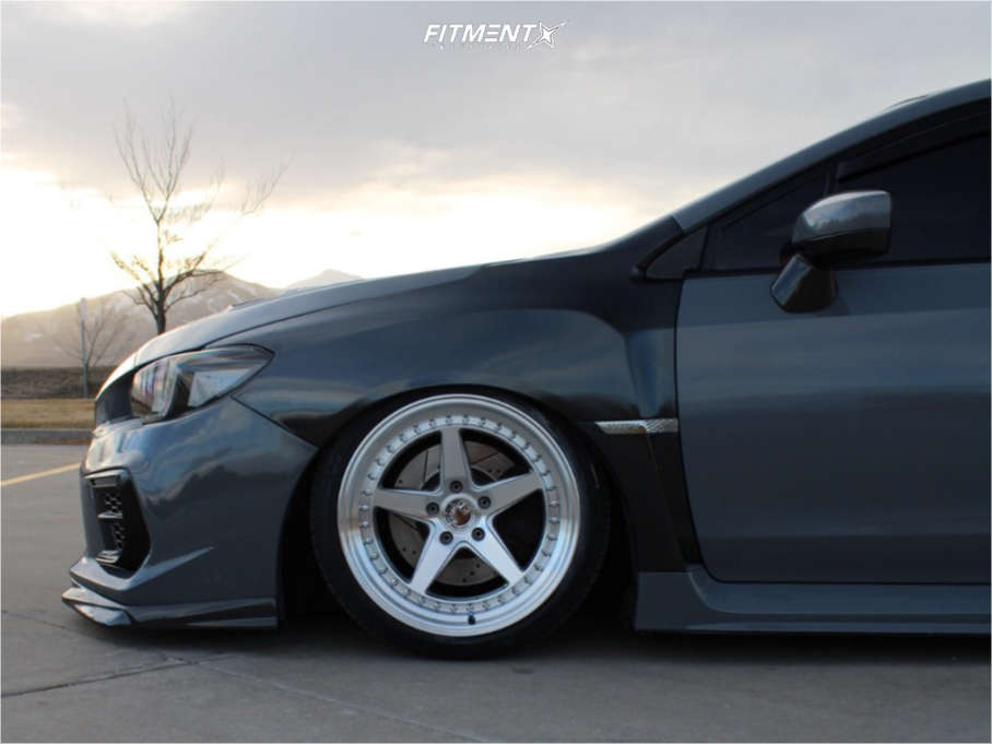 2017 Subaru WRX Premium with 18x9.5 Aodhan Ds05 and Lionhart 215x40 on ...