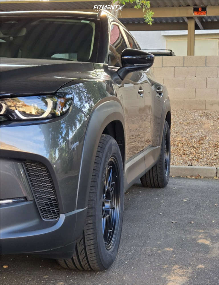 2025 Mazda CX-50 2.5 S with 18x8.5 Konig Dekagram and Lexani 255x55 on Stock Suspension ...