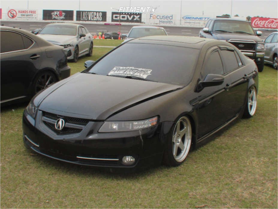 2008 Acura TL Base with 18x9.5 Kansei Knp and Forceum 225x40 on ...