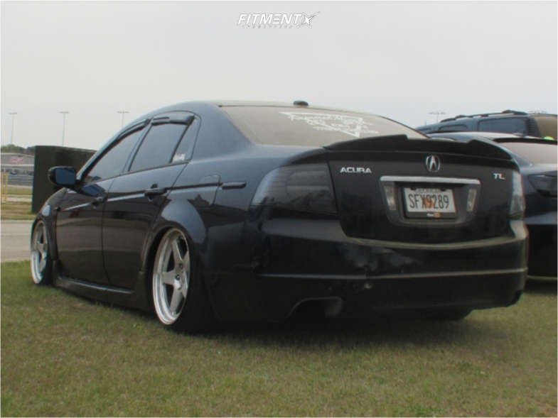 2008 Acura TL Base with 18x9.5 Kansei Knp and Forceum 225x40 on ...