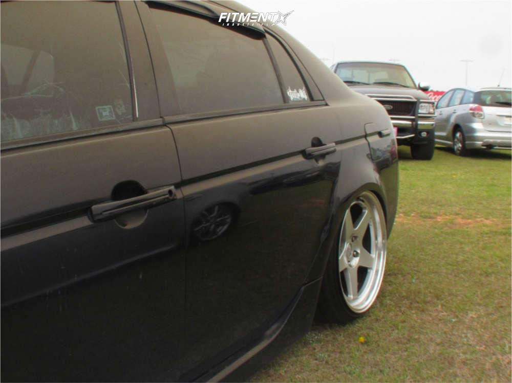 2008 Acura TL Base with 18x9.5 Kansei Knp and Forceum 225x40 on ...