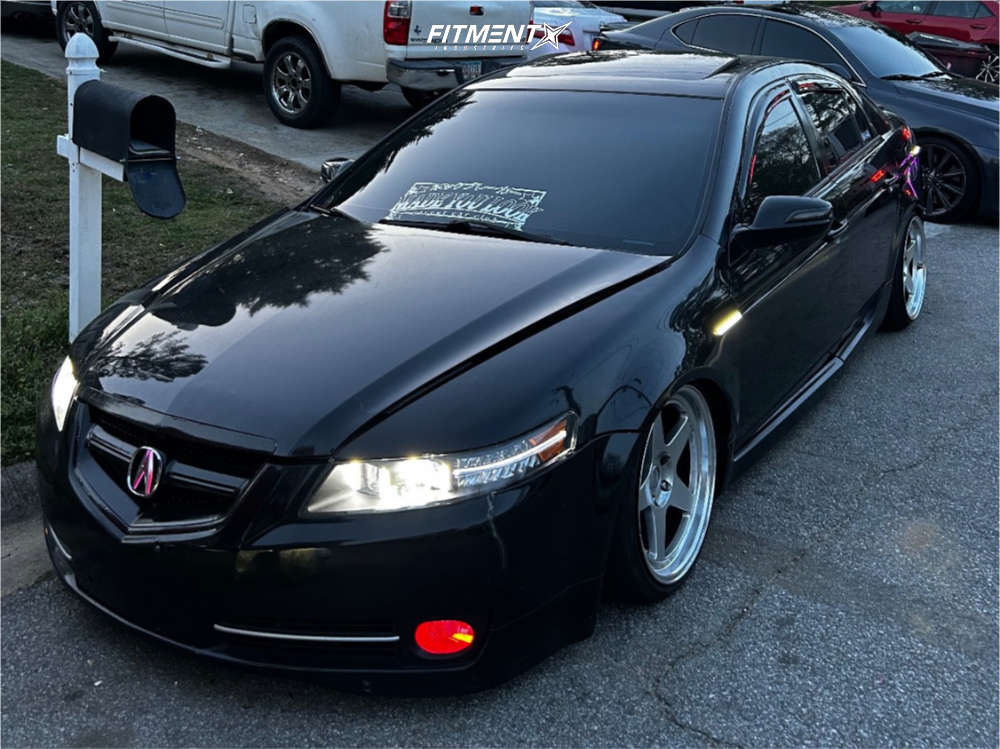 2008 Acura TL Base with 18x9.5 Kansei Knp and Forceum 225x40 on ...