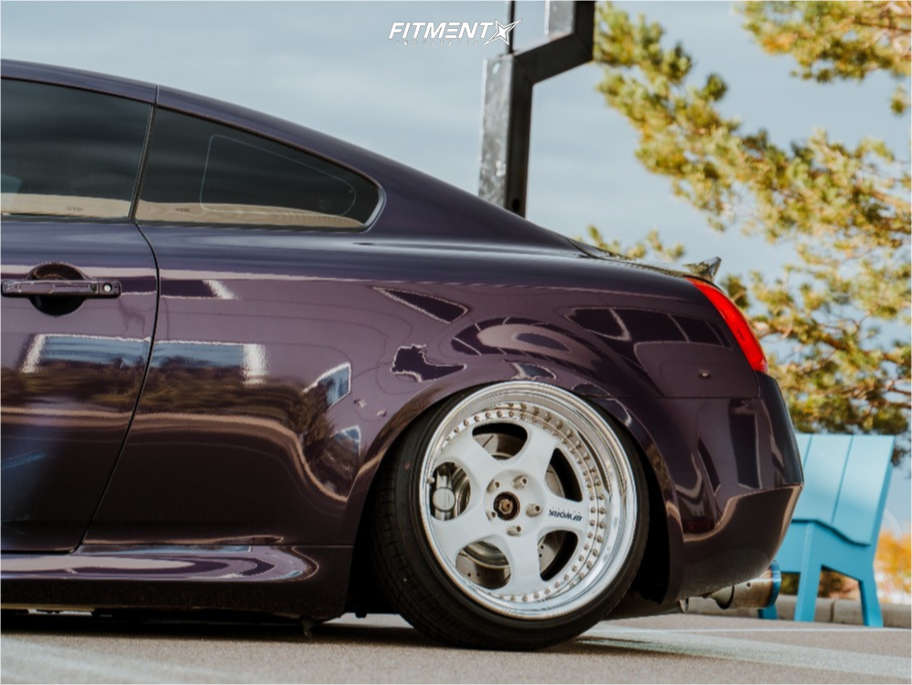 2008 INFINITI G37 Sport with 19x10.5 Work Meister S1 3p and Nexen ...