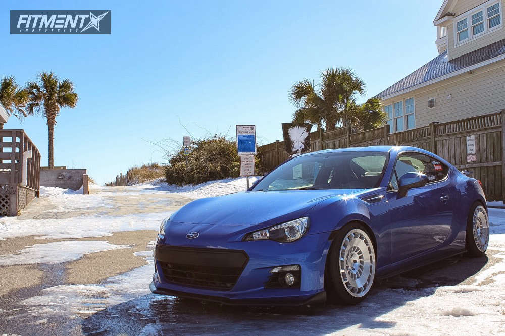 2013 Subaru BRZ Base with 18x9.5 Rotiform Ccv and Nankang 225x40 on ...