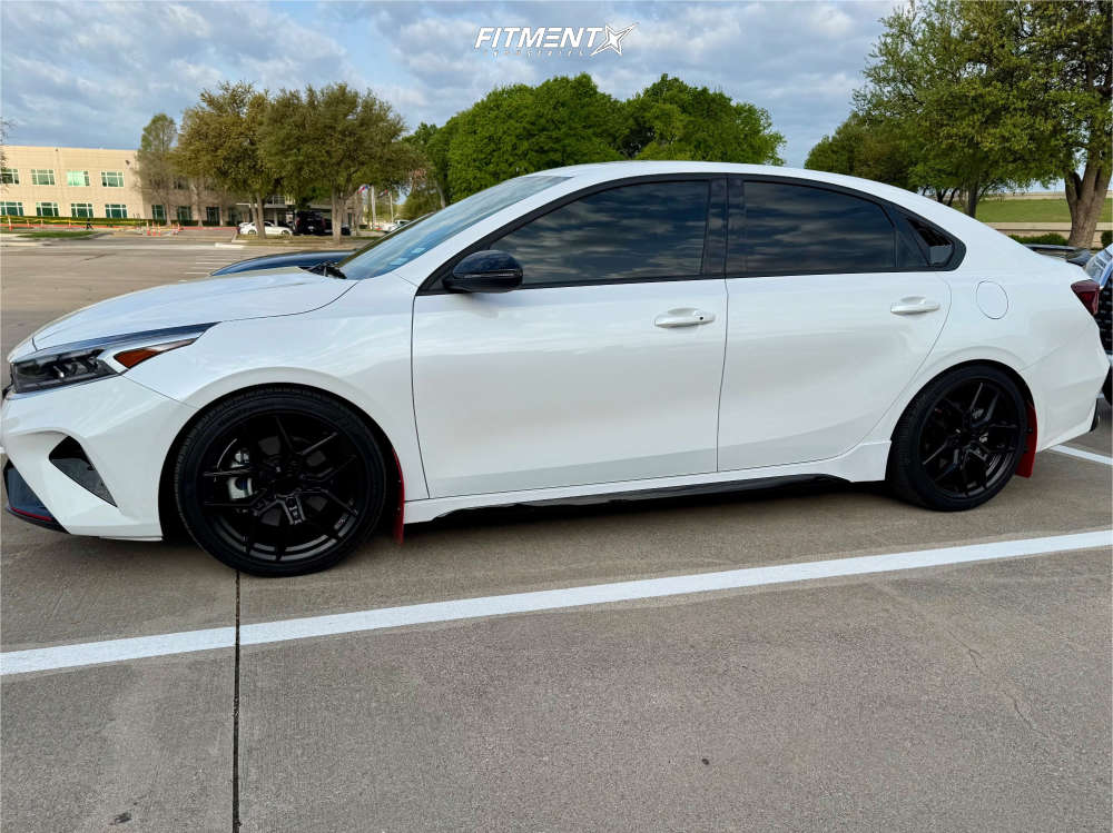 2024 Kia Forte GT with 18x8 Liquid Metal Halo and Kumho 225x40 on ...