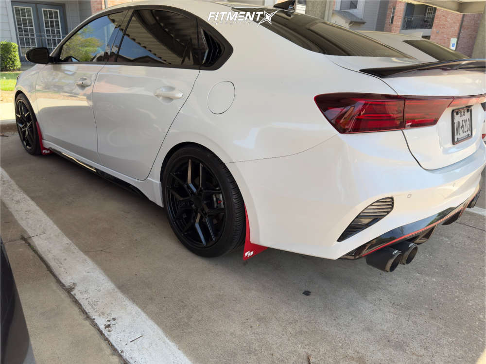 2024 Kia Forte GT with 18x8 Liquid Metal Halo and Kumho 225x40 on ...