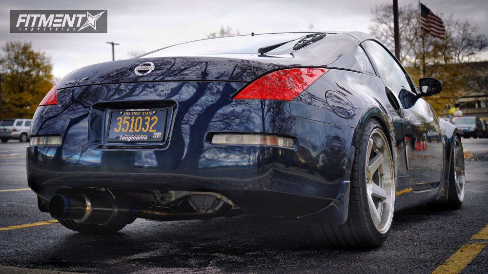 2008 Nissan 350Z Base with 19x9.5 ESR Sr07 and Nankang 245x35 on ...