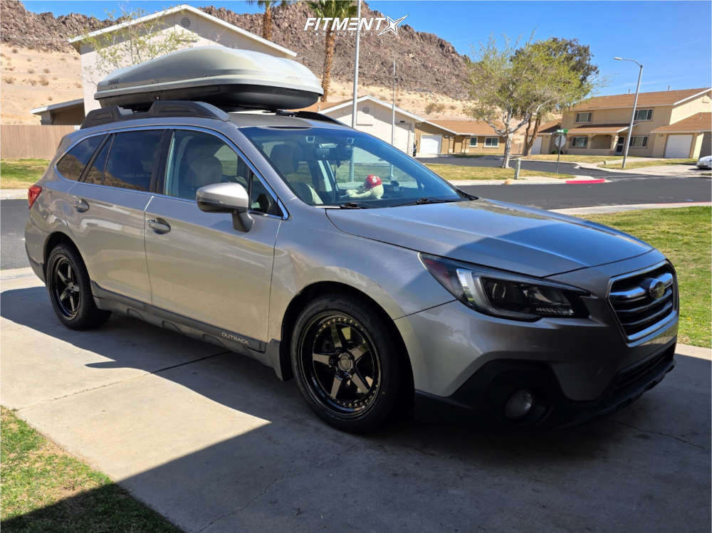 2018 Subaru Outback 2.5i Premium with 18x9.5 Aodhan Ds05 and Falken ...