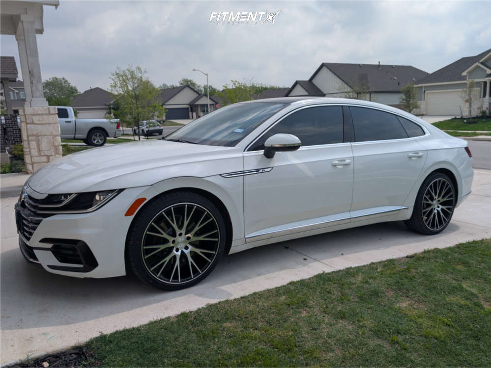 2019 Volkswagen Arteon SEL R-Line with 20x8.5 Ravetti M12 and Lexani ...