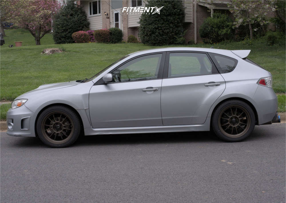 2014 Subaru Impreza WRX with 18x8.5 Konig Hypergram and Kenda 245x40 on ...