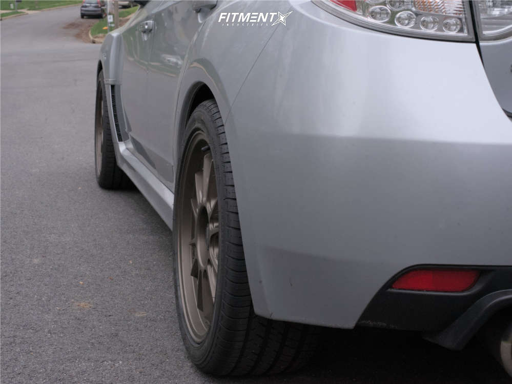 2014 Subaru Impreza WRX with 18x8.5 Konig Hypergram and Kenda 245x40 on ...