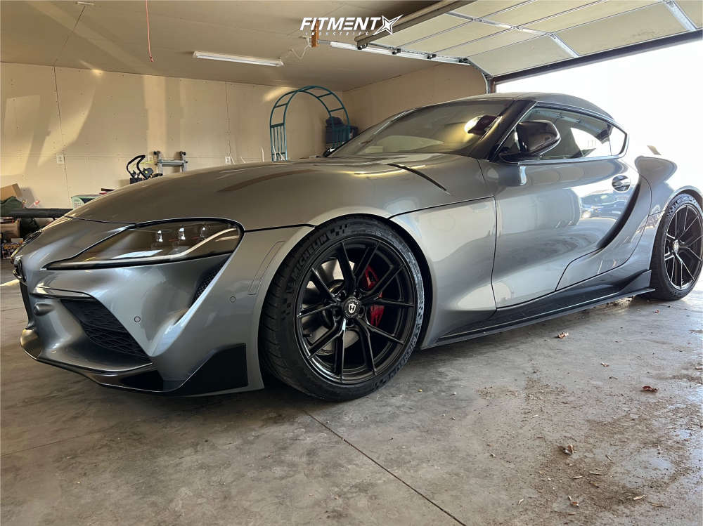 2020 Toyota GR Supra Premium with 19x10 Curva Cff70 and Michelin 275x35 ...