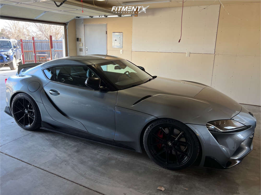 2020 Toyota GR Supra Premium with 19x10 Curva Cff70 and Michelin 275x35 ...
