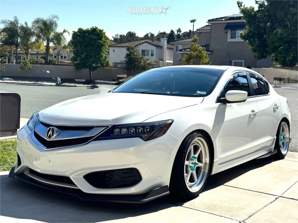 2018 Acura ILX Base with 18x8.5 Aodhan Ds09 and Yokohama 225x45 on ...