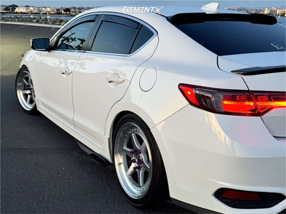 2018 Acura ILX Base with 18x8.5 Aodhan Ds09 and Yokohama 225x45 on ...