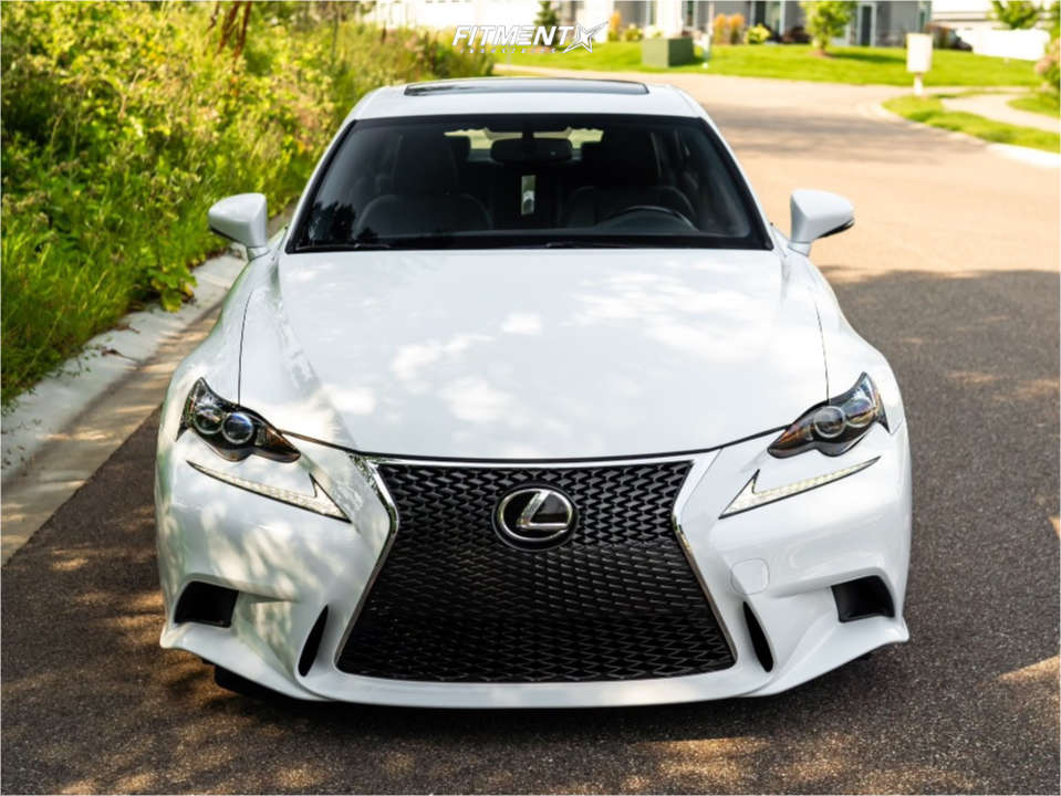 2016 Lexus IS300 F Sport with 19x8.5 Work Meister S1 3p and Hankook ...