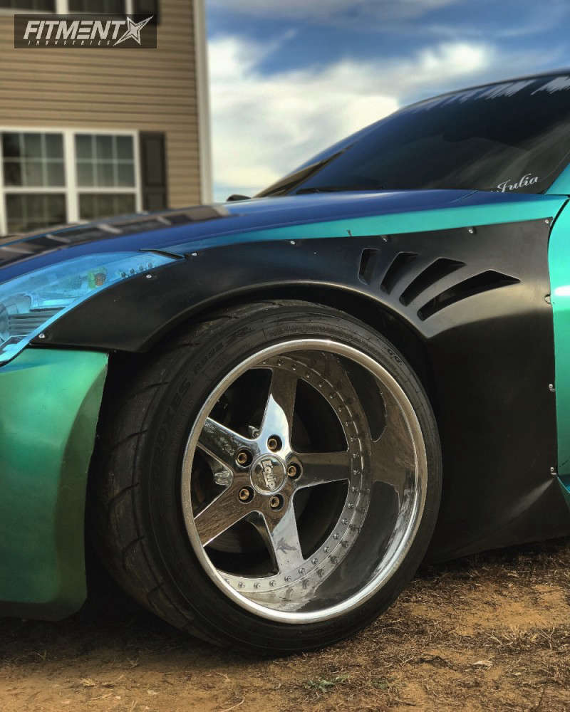 2006 Nissan 350Z Base with 18x14 Work Equip E05 and Toyo Tires 315x30 ...