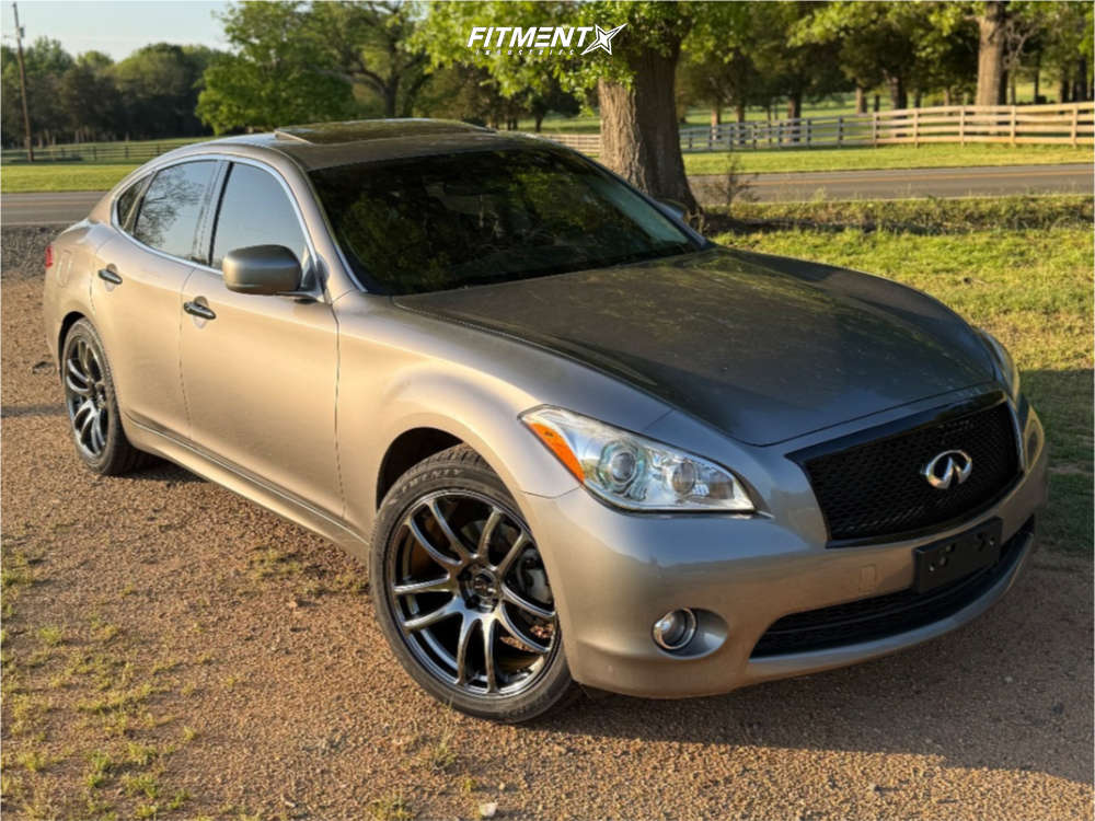 2012 INFINITI M37 X with 20x9.5 Vors Tr4 and Lexani 275x40 on Stock ...
